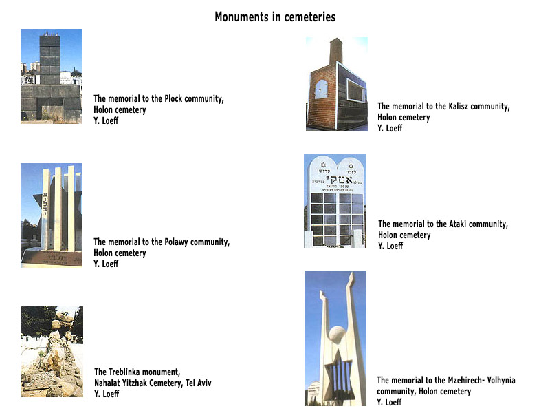 Monuments in cemeteries