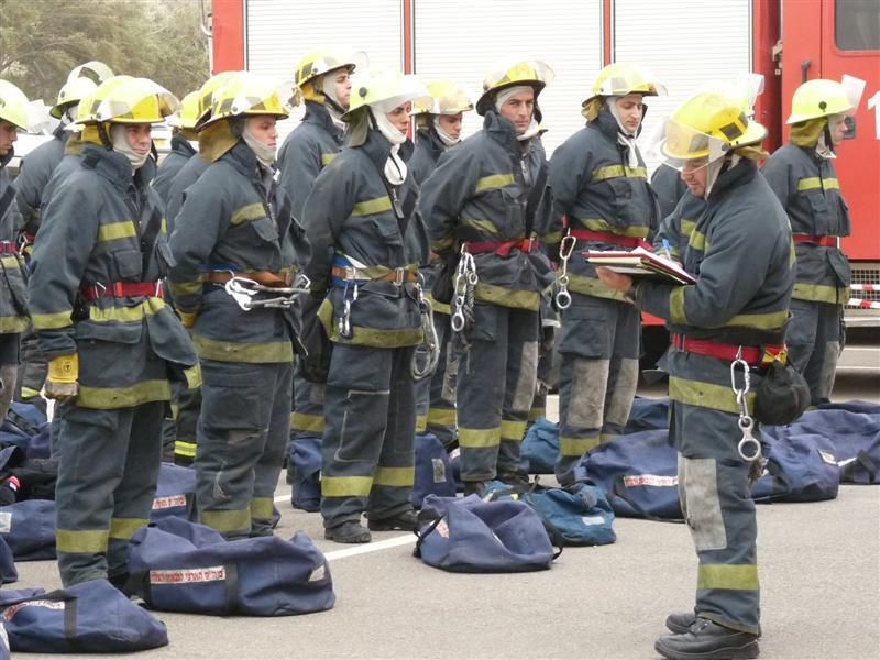 Fire academy cadets