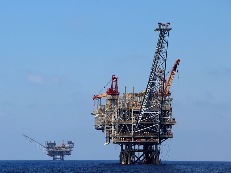 Tamar drilling rig