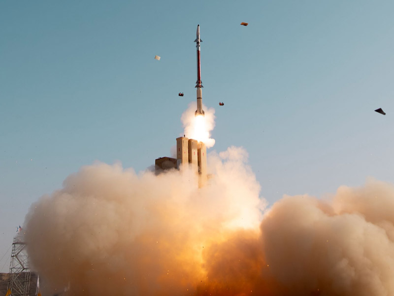 Testing the David’s Sling air and missile defense system