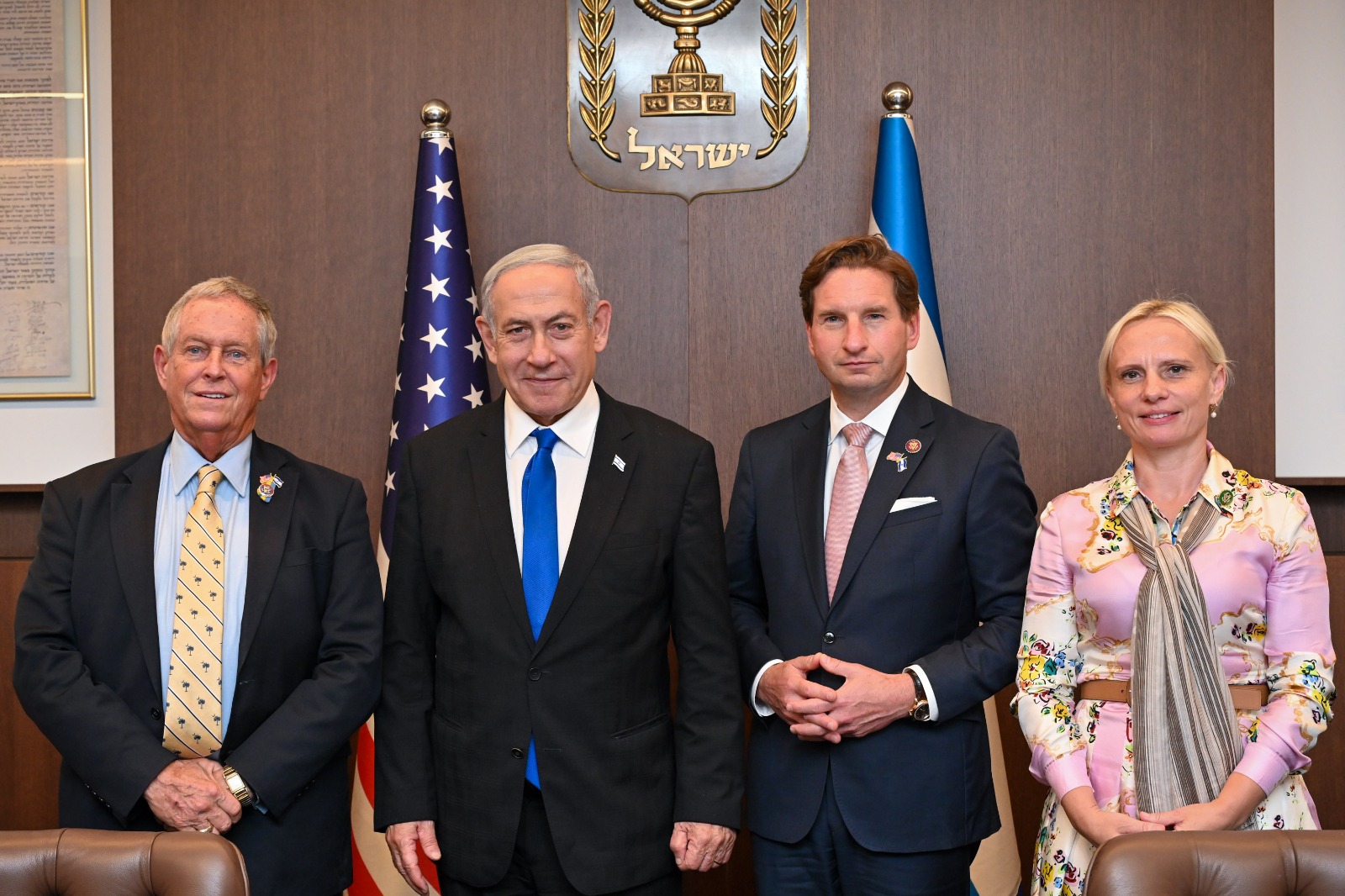 Prime Minister Benjamin Netanyahu Meets with US Congressional ...