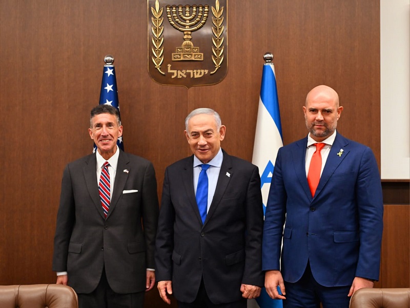 PM Netanyahu Meets with US Rep. David Kustoff