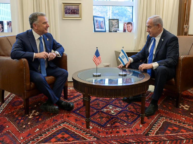 PM Netanyahu Currently Meeting with Steve Witkoff