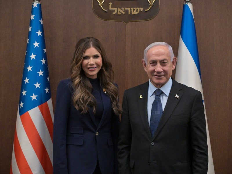 PM Netanyahu Meets with US Homeland Security Secretary Kristi Noem and ...