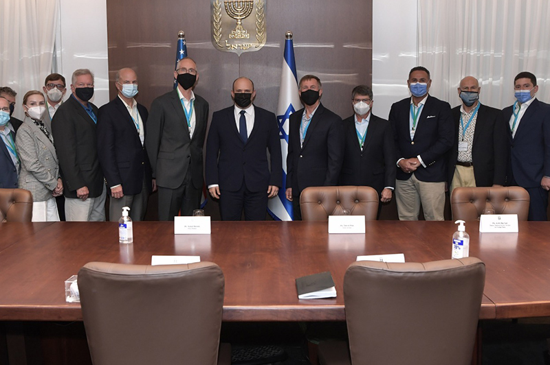 PM Bennett Meets with JINSA Delegation of Retired Generals and Admirals