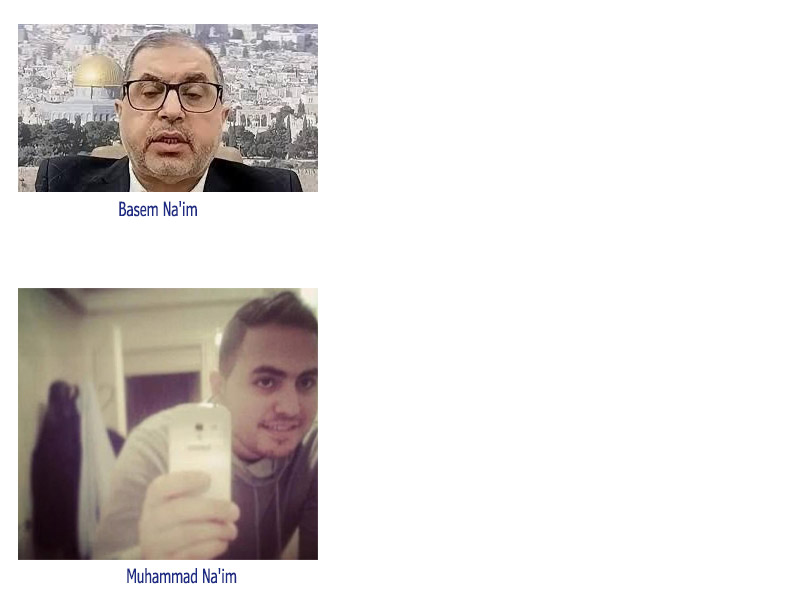Hamas operatives Basem Na'im and Muhammad Na'im