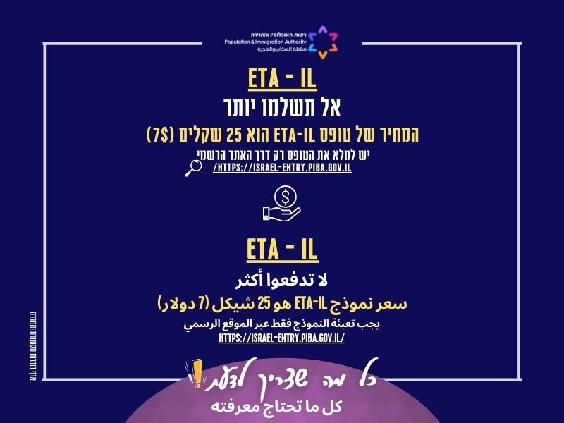 ETA-IL אל תשלמו יותר!