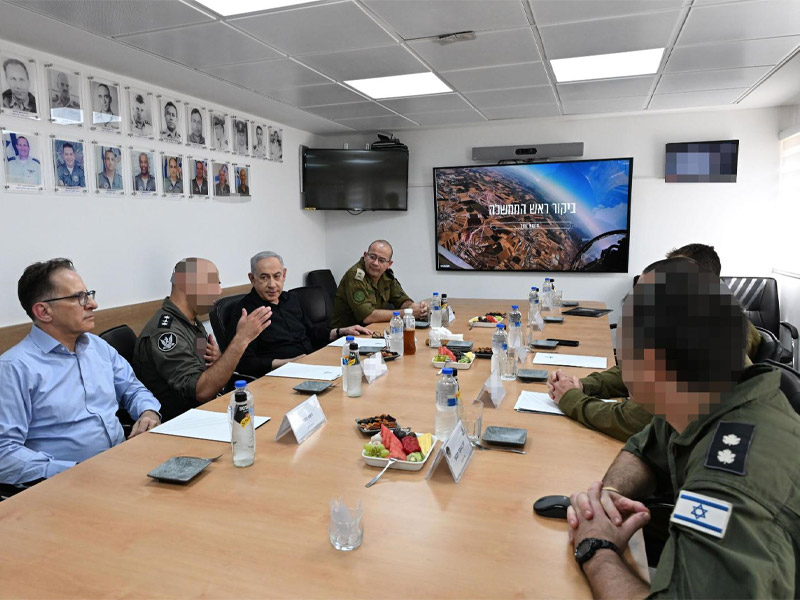 PM Netanyahu at the Ramat David Air Force Base