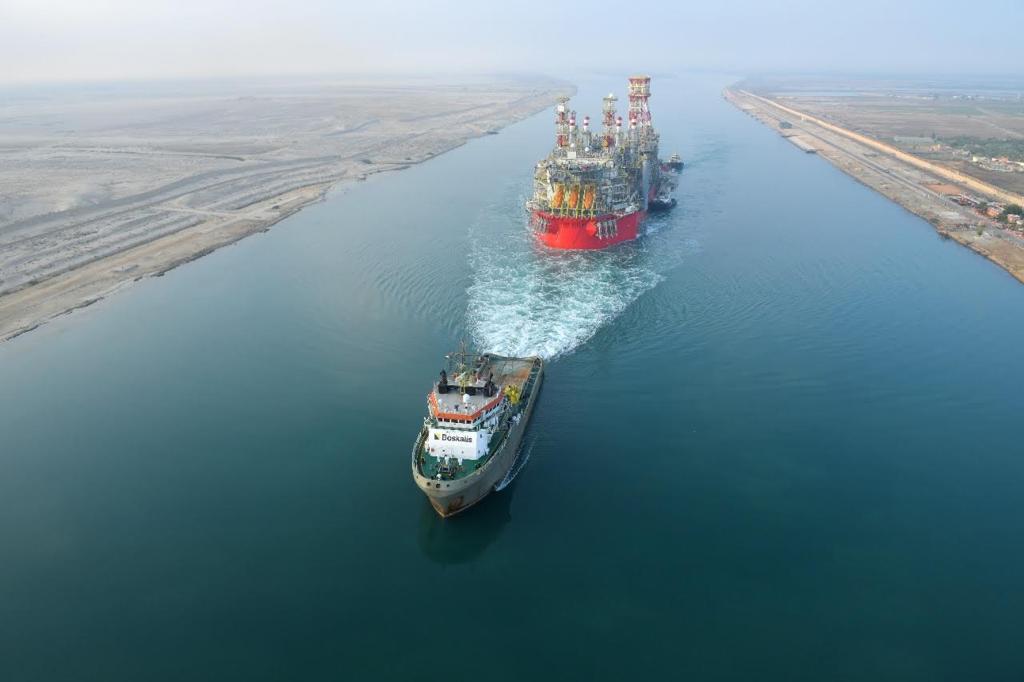The natural gas platform ‘Karish FPSO’