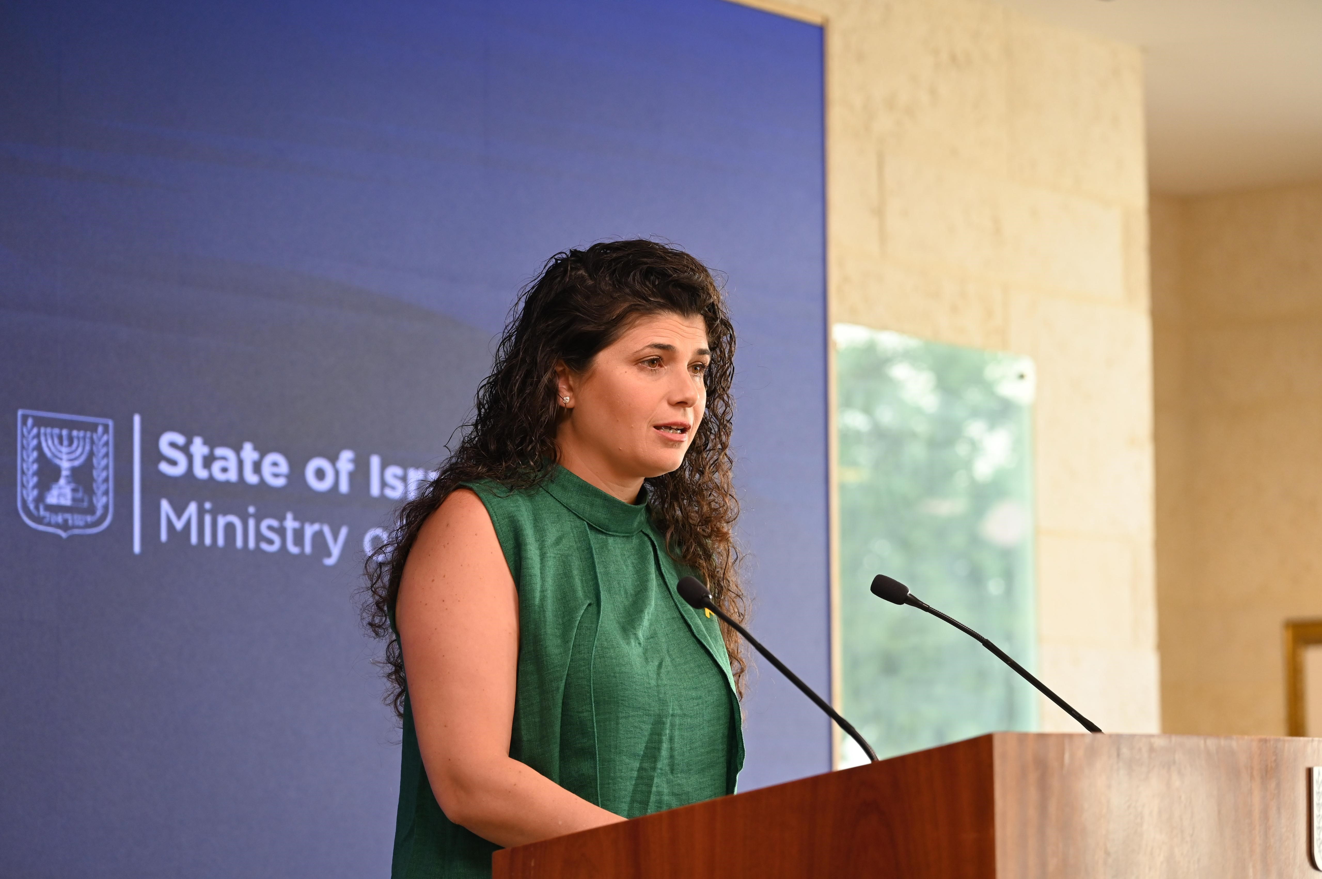Deputy Minister of Foreign Affairs Sharren Haskel