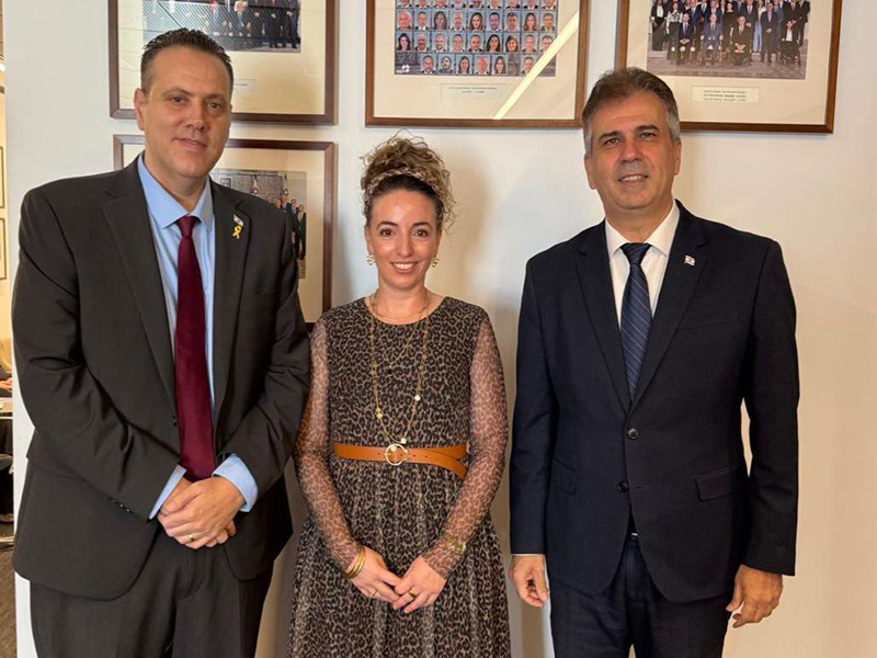 Ministers Eli Cohen, Idit Silman, and Miki Zohar